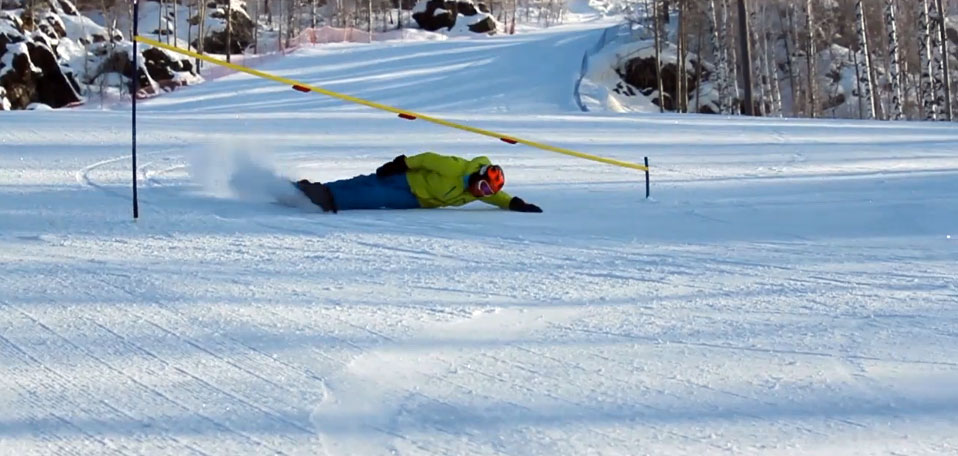 Incredible eurocarving: Russian ‘Extreme Slalo...