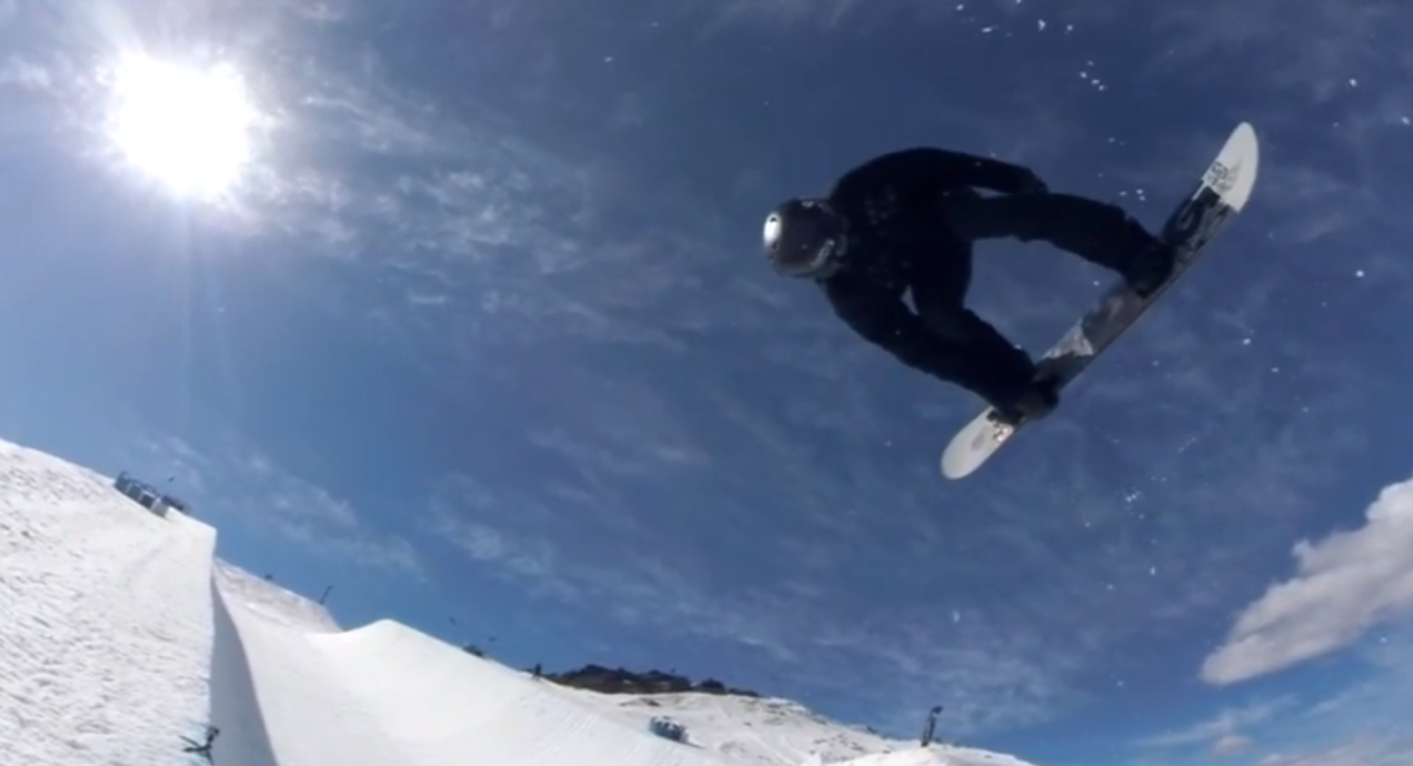 Shaun White lands frontside double cork 1440