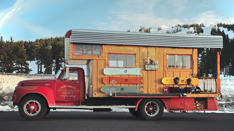 Is This Converted 1950s Fire Engine The Ultimate Shr...